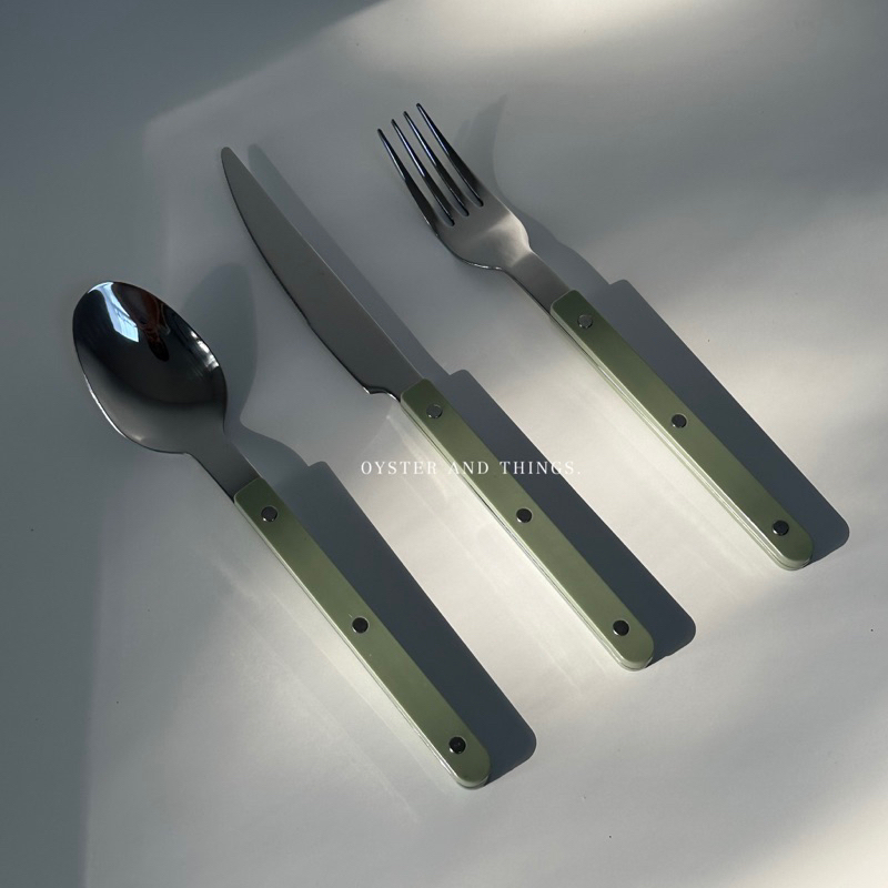 The simple Cutlery | เซตช้อนส้อมมีด (ขายแยกชิ้น) | Oyster and Things ...