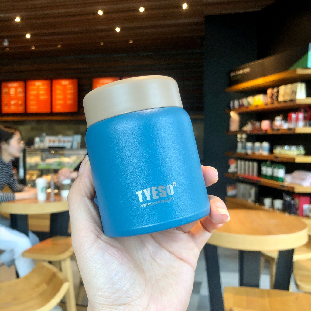 TYESO MINI 2ขนาด 220mlกับ280ml แก้วกระติกแบบพกพาขนาดเล็ก กระบอกน้ำขนาด ...