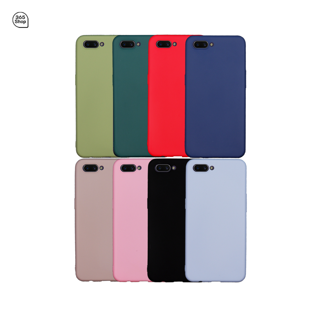 เคส OPPO A3s CPH1803 A5 2018 Realme C1 ออปโป เอ3เอส เอ5 เรียวมี ซี1 เคสซิลิโคนนิ่ม สีพาสเทล TPU ...