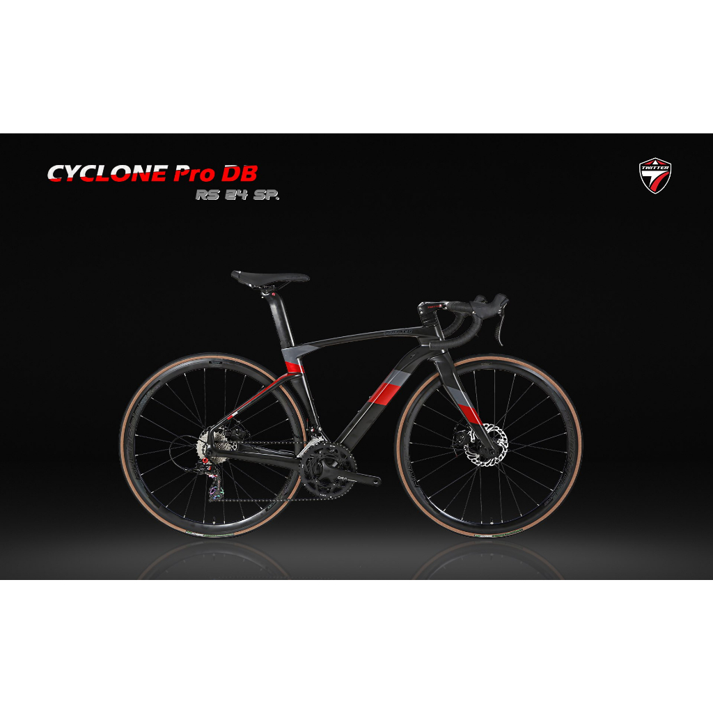 ใหม่จักรยาน Twitter Cyclone Pro 25,900 ***โปรโมชั่นพิเศษ์แถมไมล์ CATEYE ...