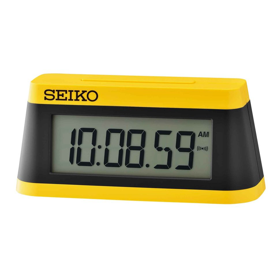 นาฬิกาปลุก /ตั้งโต๊ะ SEIKO Marathon timer styled desk clock QHL091Y ...