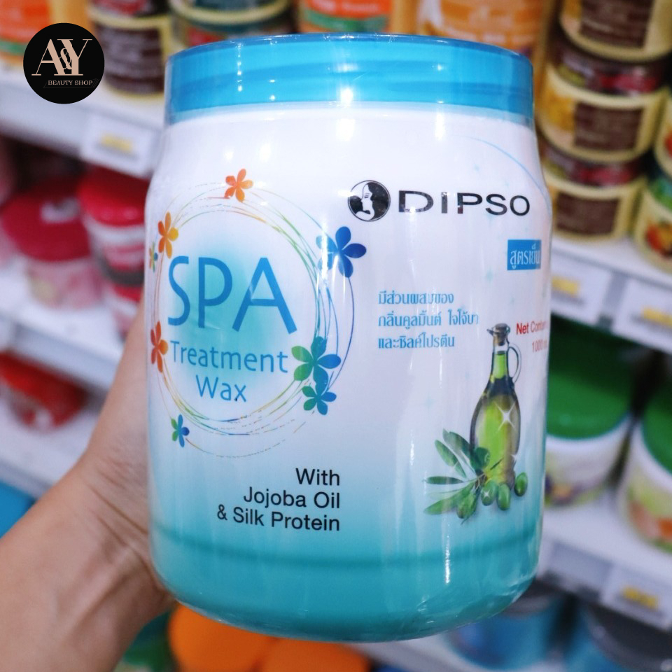 Dipso สปา ทรีทเม้นท์ แว๊กซ์ 1000 ml สูตรเย็นสำหรับหมักผมหรืออบไอน้ำ (051900) | Shopee Thailand