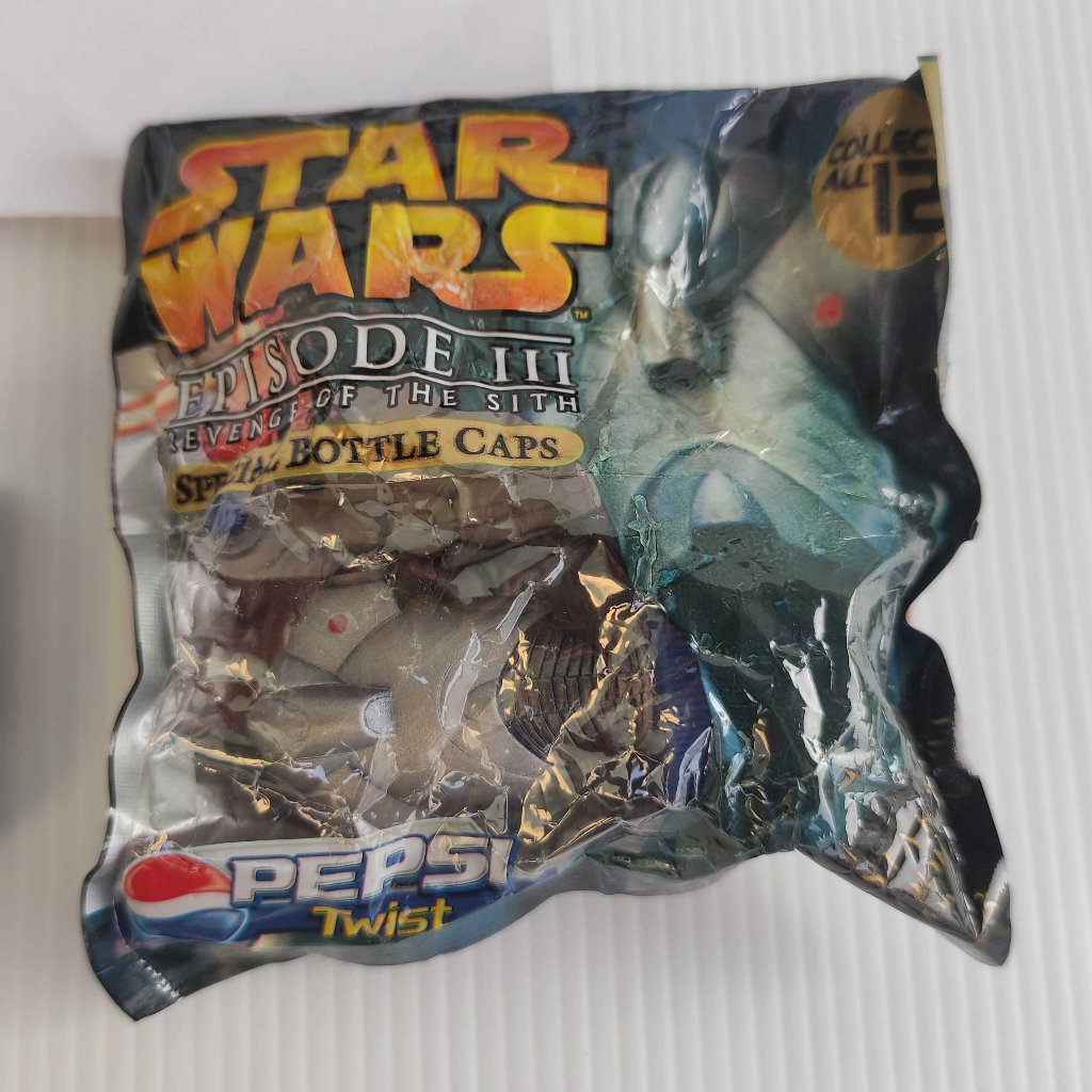 Pepsi Star Wars Episode III Special Bottle Caps - สตาร์วอร์ | Shopee ...