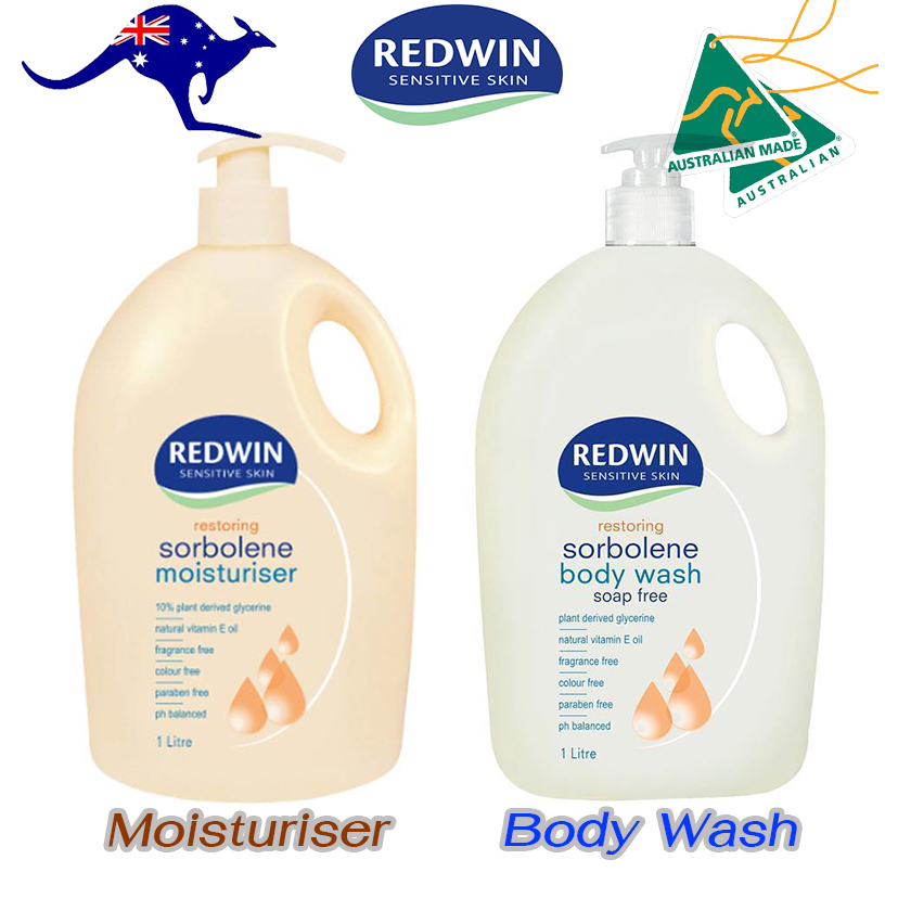 Redwin Sorbolene Moisturiser with Vitamin E, Redwin Sorbolene Body Wash ...