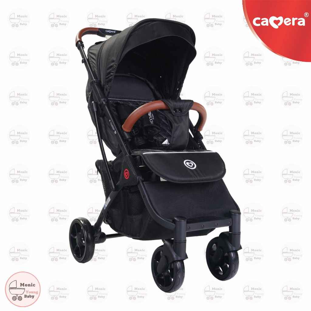 CAMERA รถเข็นเด็ก 0347 HOOV PLUS 2 ปรับเอนหลายระดับ พับเก็บขึ้นเครื่อง ...