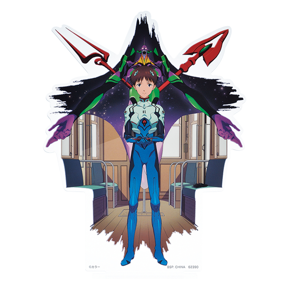 Evangelion - Behind The Codes Beast - Shinji Acrylic Stand | Shopee ...
