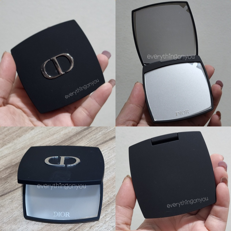 ลด 150.- {โค้ด BNWKSN} [พร้อมส่ง] Dior Compact Mirror กระจกสุดหรู โลโก้ ...