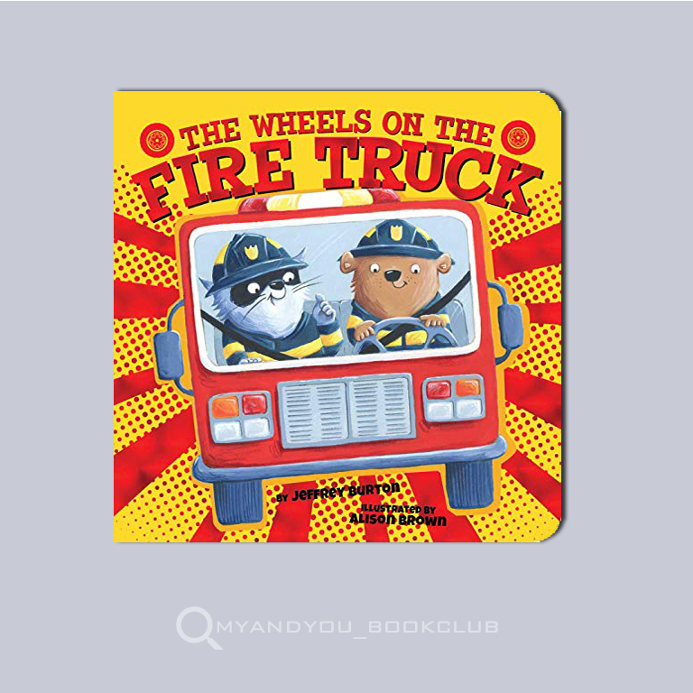 หนังสือเด็ก The Wheels on the Fire Truck Board book – May 21, 2019 ...
