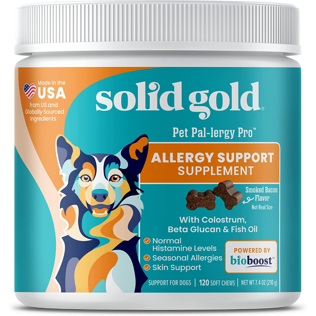 Solid gold Allergy Support อาหารเสริมภูมิสุนัข บำรุงผิวแข็งแรง ลดปัญหา ...