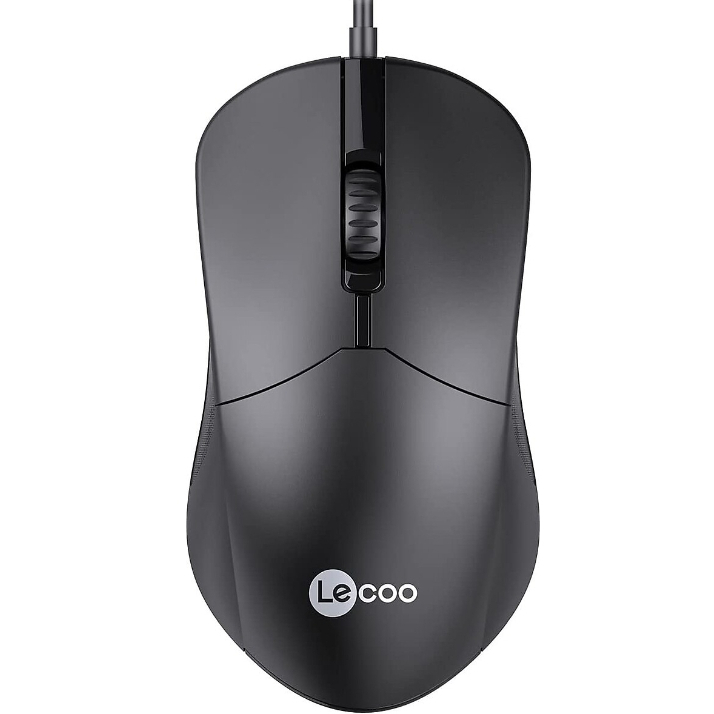 LECOO M1102 WIRED MOUSE เมาส์มาตรฐาน 3 ปุ่ม สายยาว 1.35M | Shopee Thailand