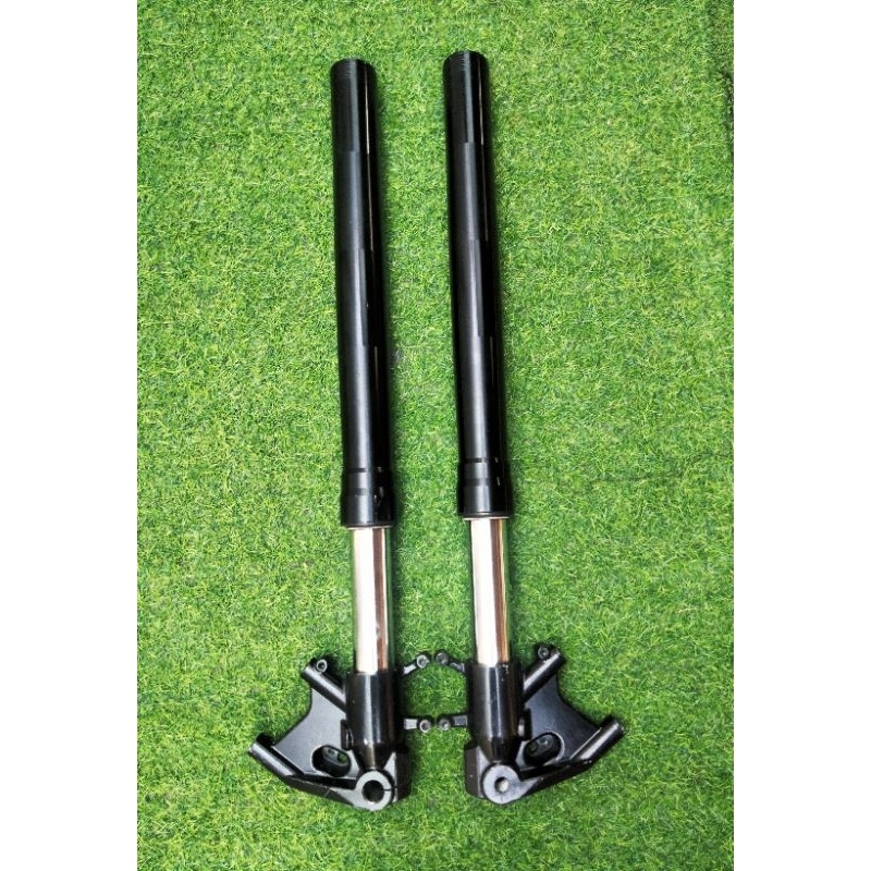 โช๊คหน้าหัวกลับปั้มดิสเบรคคู่ ปรับรีบาวด์ได้ ใส่ Stallions sm250 ...