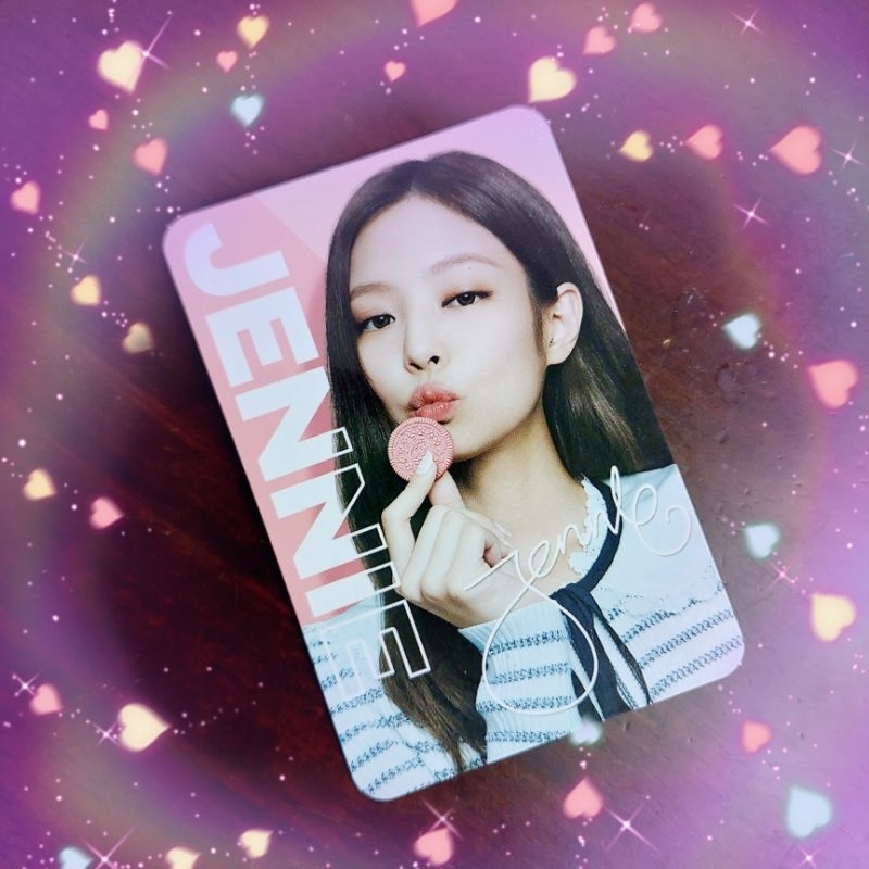 JENNIE BLACKPINK X OREO CARD | Shopee Thailand