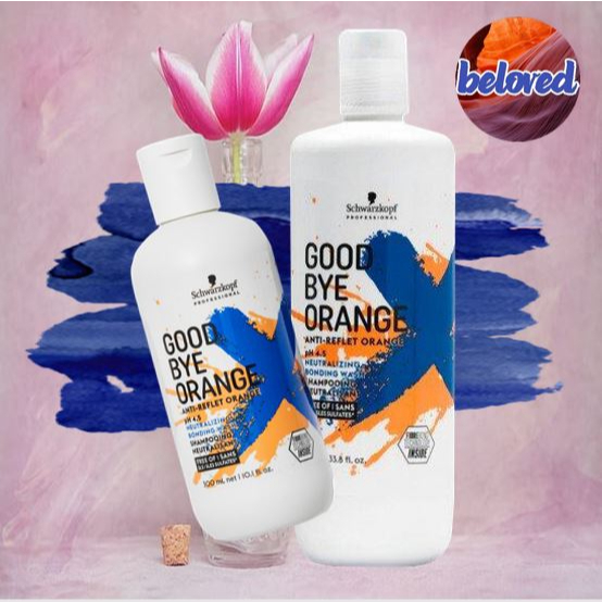 Schwarzkopf Good Bye Orange Shampoo 300/1000 ml แชมพูฆ่าเม็ดสีส้ม ...