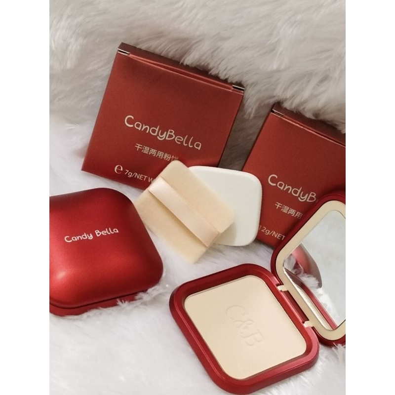 แป้ง CandyBella แป้งผสมรองพื้นคุมมัน เนียนกับผิวติดทนนาน | Shopee Thailand