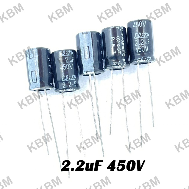 Capacitor (คาปาซิเตอร์) C2.2uF(225) 100V 160V 250V 350V 400V 450V C2 ...