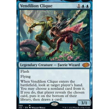 Vendilion Clique การ์ด Magic The Gathering ของแท้จากชุด Jumpstart 2022 ...