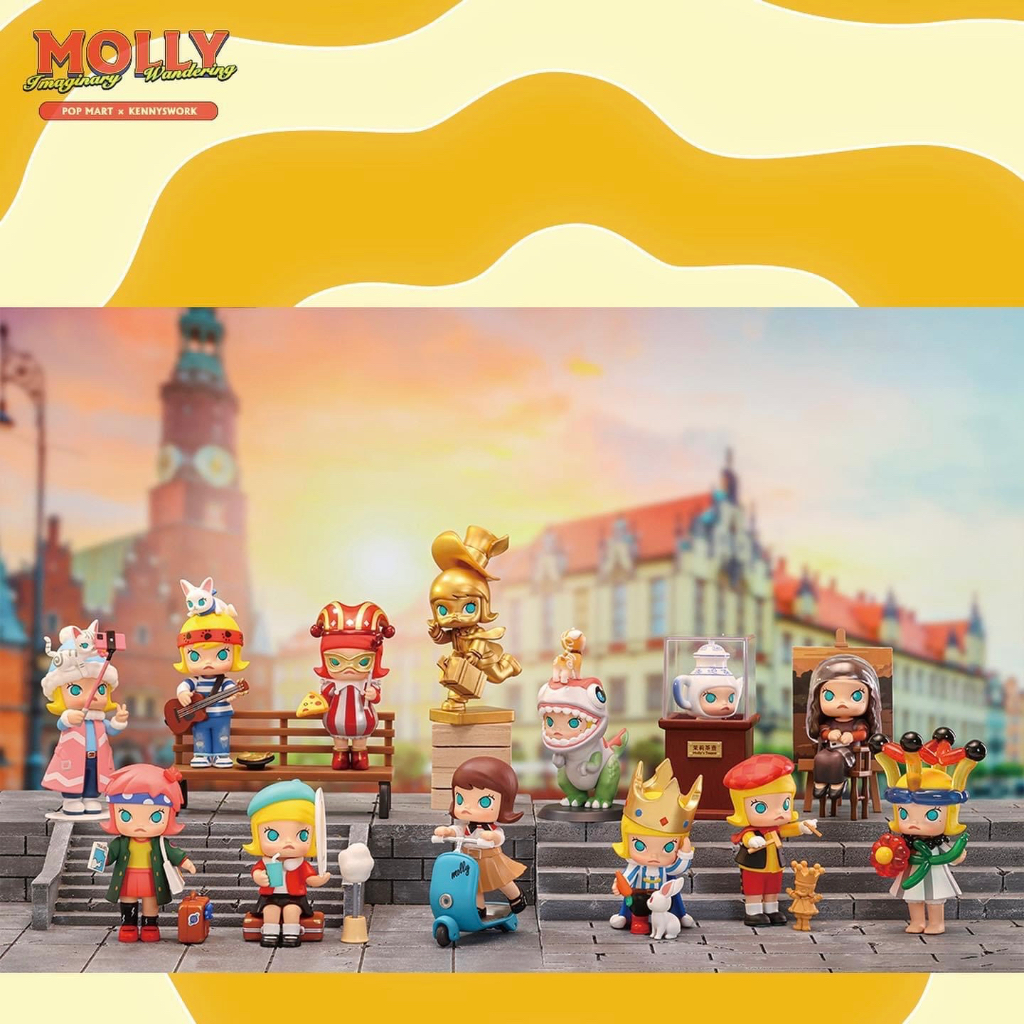 [แบบแยก] POP MART Molly Imaginary Wandering series ลิขสิทธิ์แท้ 🌎 ของ ...
