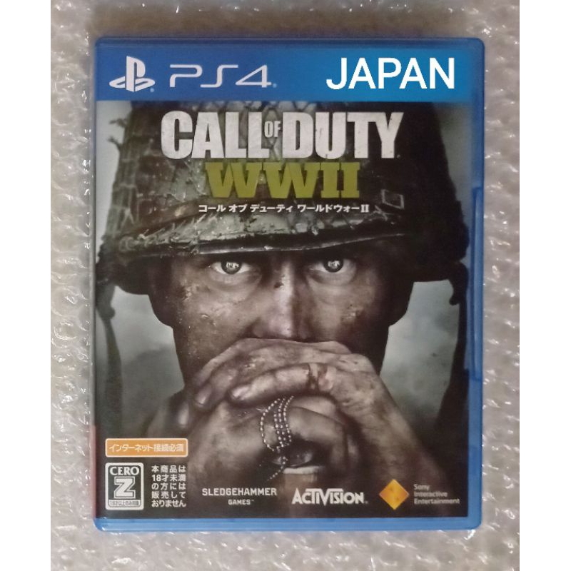 CALL OF DUTY WWII JAPAN PS4 มือสอง มีตำหนิ PLAYSTATION 4 JAPANESE COD ...