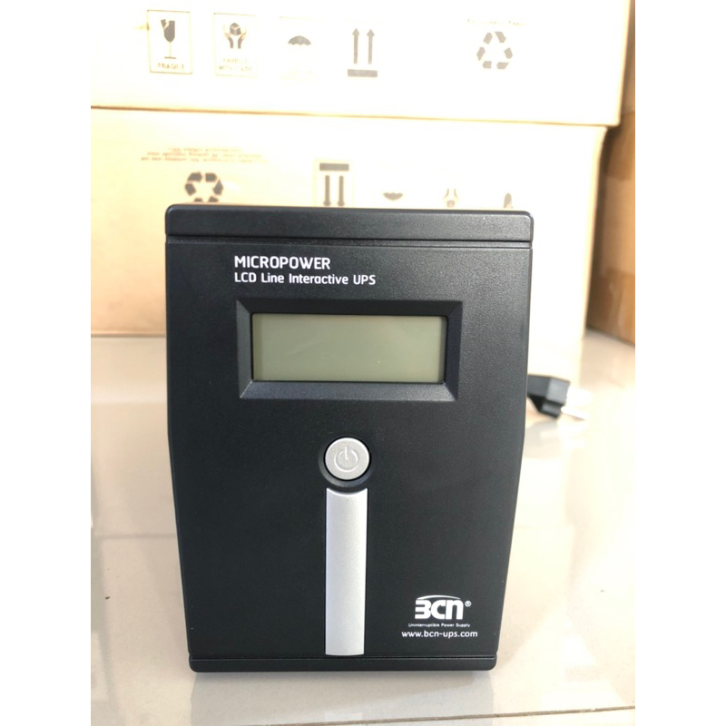 UPS เครื่องสำรองไฟมือสอง(second hand) BCN Micro power 850VA/450W พร้อม ...