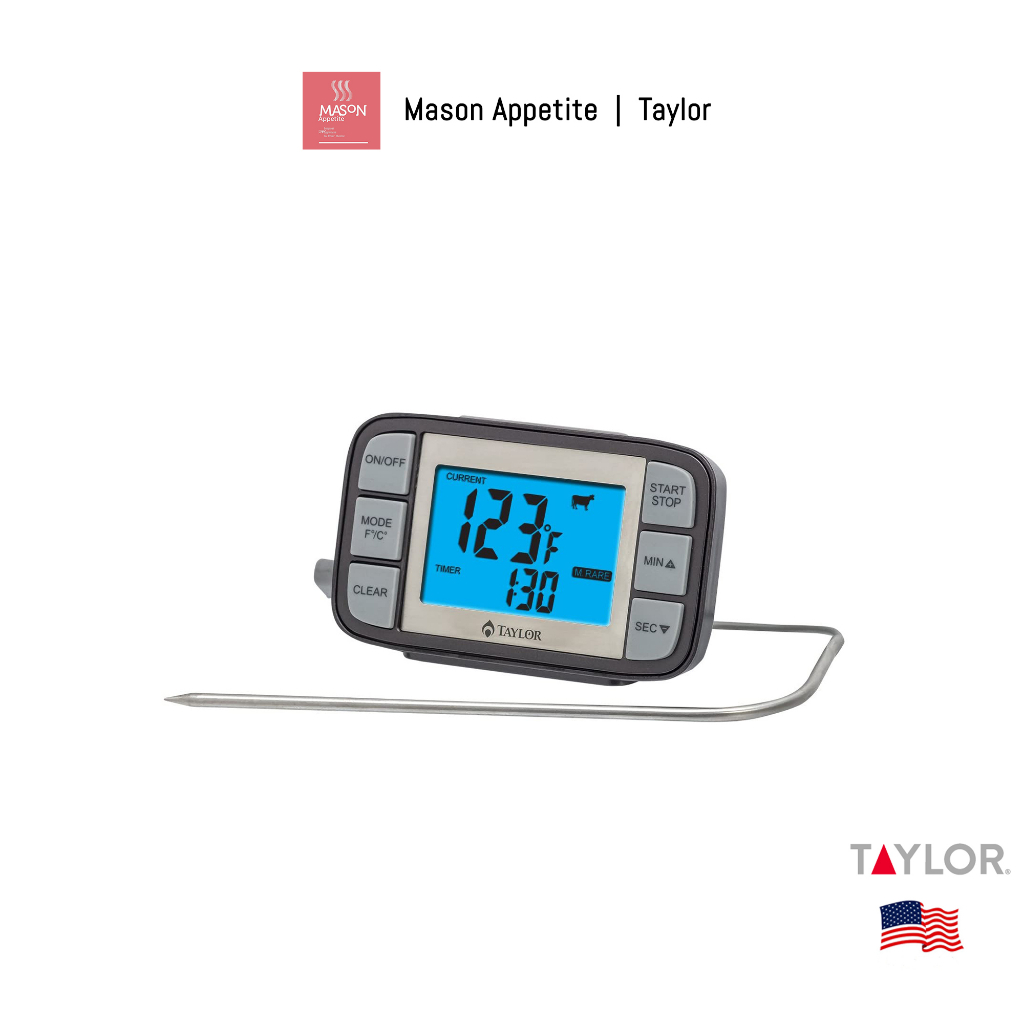 204376 Taylor Grillworks Digital Grill Thermometer ดิจิตัล ...