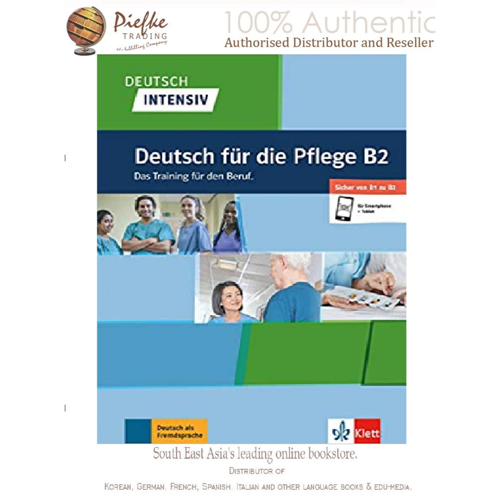 German intensive German for care B2. Book + Online (100% Authentic ...