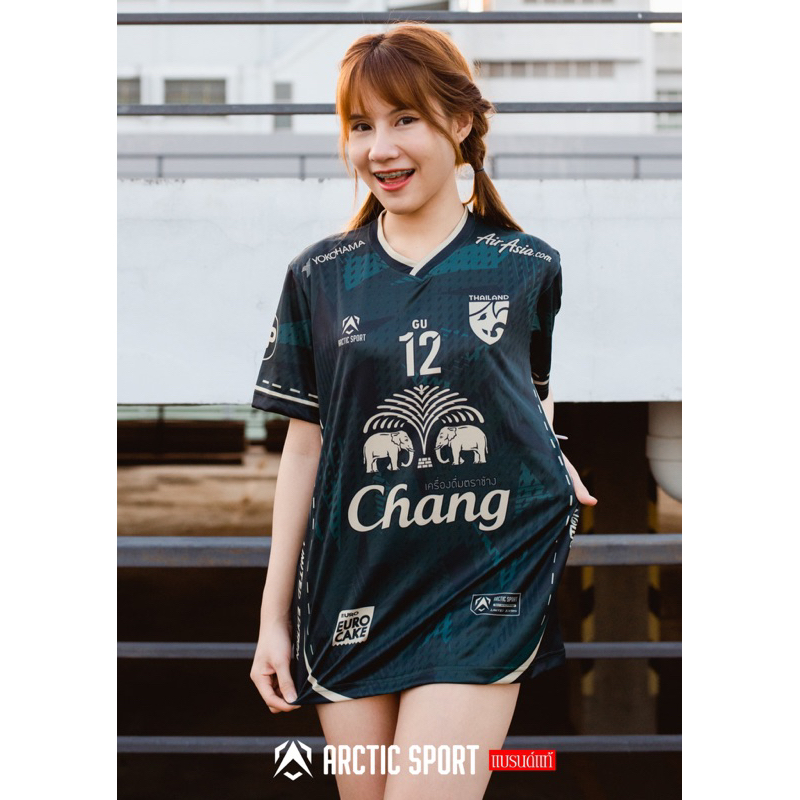 💥 เสื้อกีฬา 💥พิมพ์ลายทั้งตัว ARCTIC SPORT ( รุ่น AV.001 ) ผลิตจากผ้าไมโครสปอร์ต ชนิดพิเศษ ใส่ได้ ...