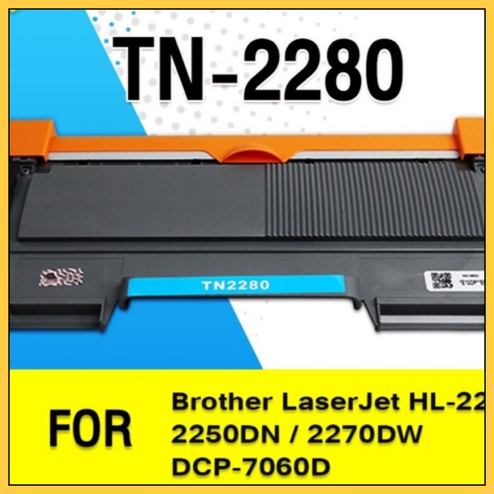 ตลับหมึกTN-2280 ใช้แทนกับ TN-2260 TN2260 2260 T2260 T-2260 ตลับหมึกเลเซอร์ FOR BROTHER HL-2240D ...