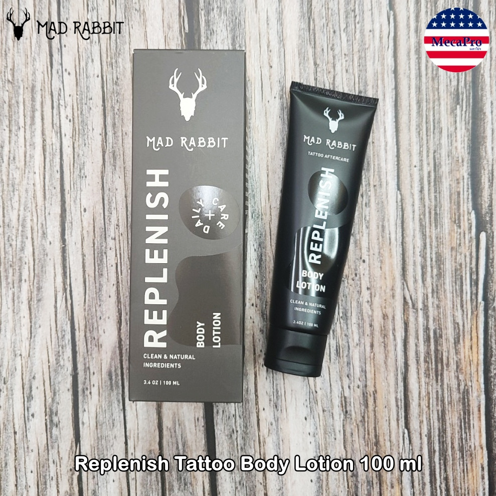 Mad Rabbit® Replenish Tattoo Body Lotion 100 ml โลชั่นให้ความชุ่มชื้น ...