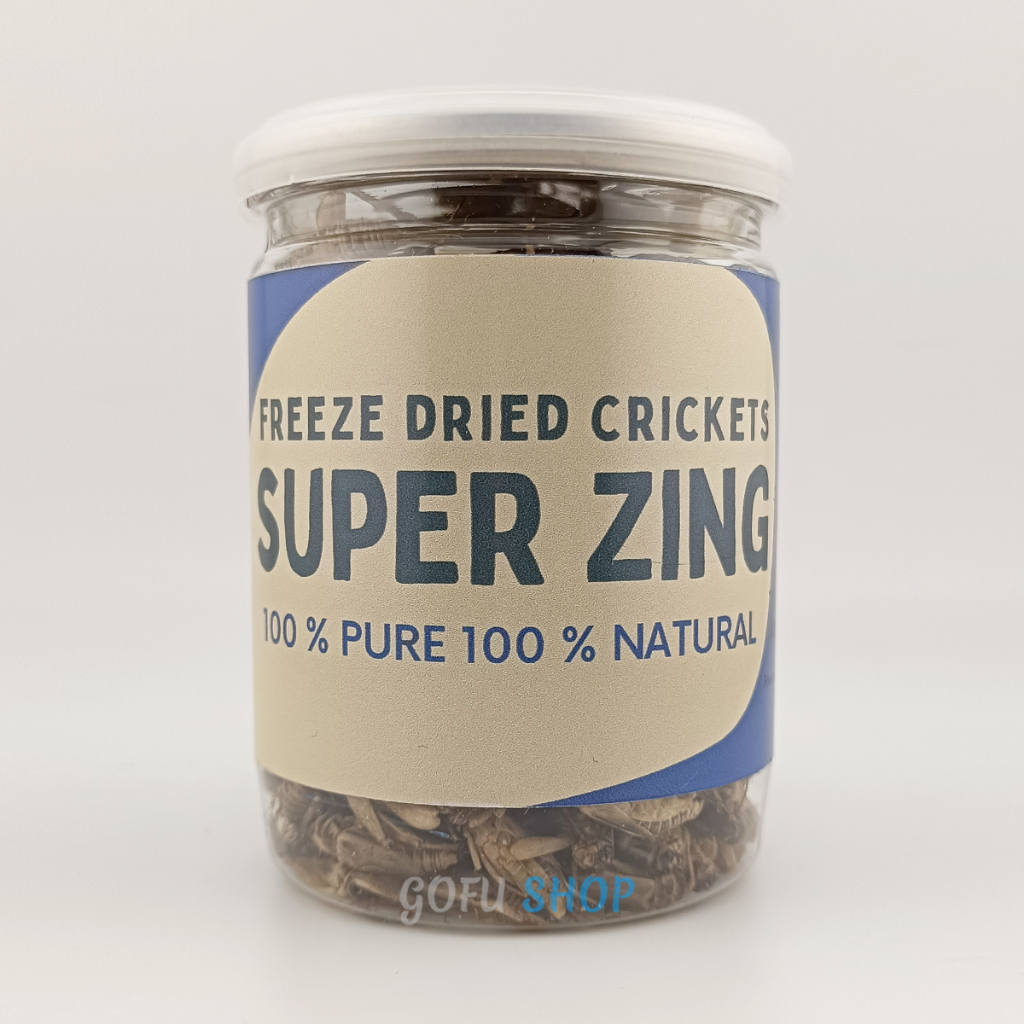 ซุปเปอร์ซิ่งสะดิ้งฟรีซดราย Super Zing Freeze Dried Cricket Acheta ...