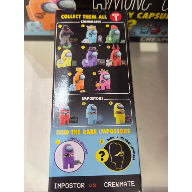 กล่องสุ่ม Among Us Mystery Capsule by Yume Toikido กล่องลุ้น มือหนึ่ง ...
