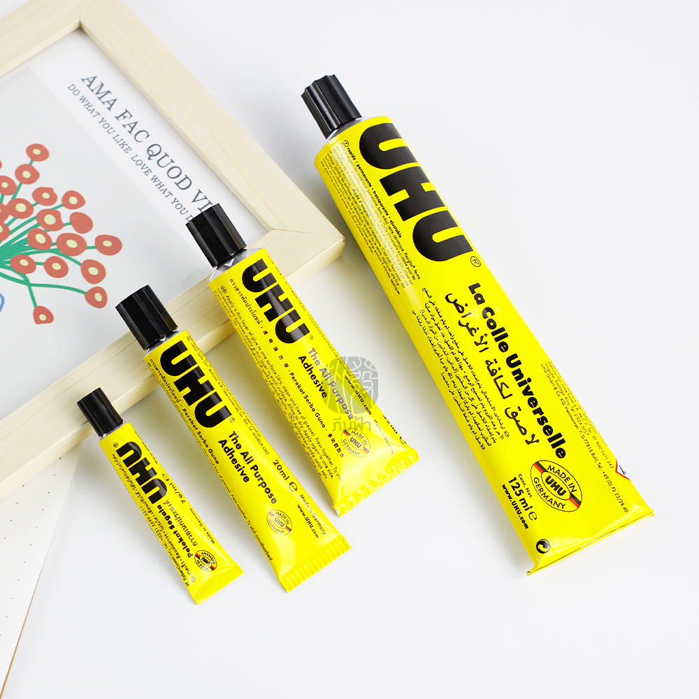 กาว กาวอเนกประสงค์ ขนาด 7,20,35,125ml. UHU ยู้ฮู | Shopee Thailand