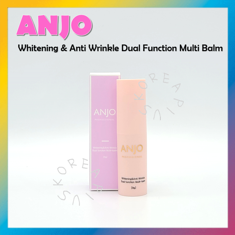 [ANJO] Whitening & Anti Wrinkle Dual Function Multi Balm 9g | Shopee ...