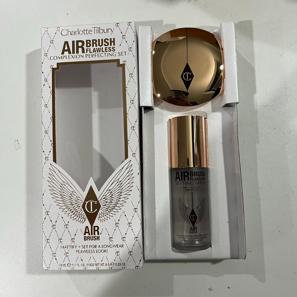 ป้ายไทย_ของแท้100%_Charlotte Tilbury Airbrush Flawless Complexion Perfecting Set | Shopee Thailand
