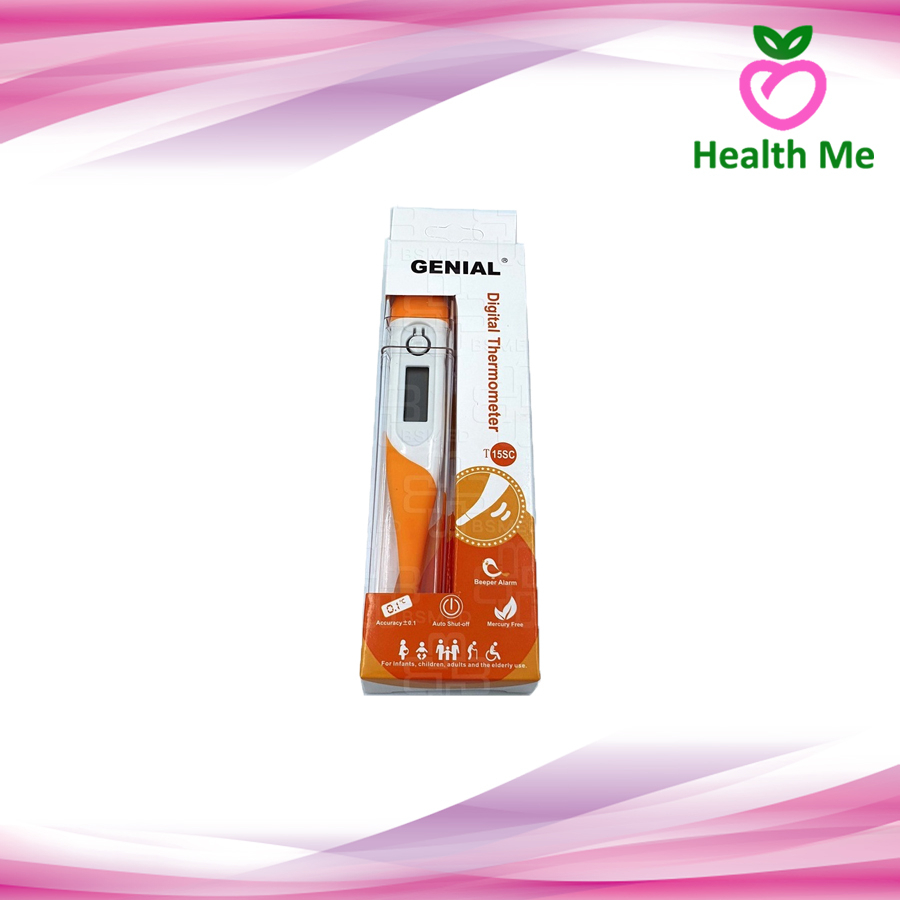 Digital Thermometer GENIAL ปรอทวัดไข้ดิจิตอล เครื่องวัดอุณหภูมิ ...
