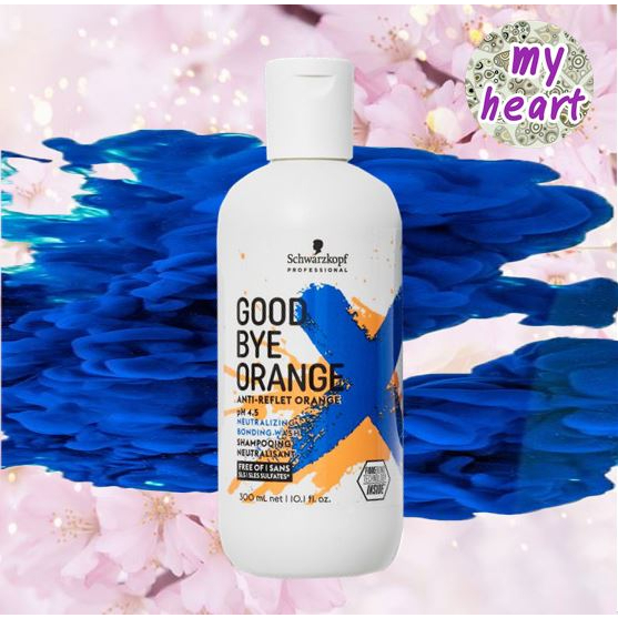 Schwarzkopf Goodbye Orange Shampoo 300/310/1000 ml แชมพูฆ่าเม็ดสีส้ม ...