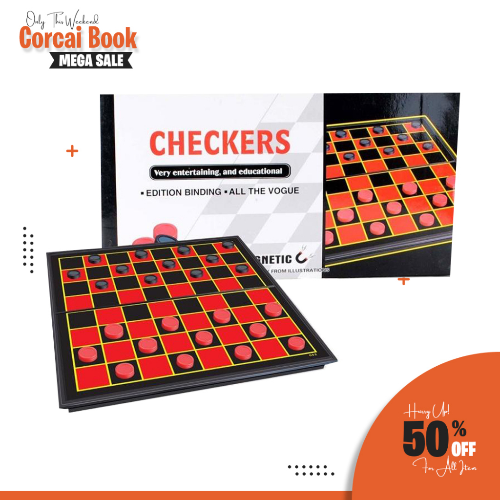 corcai หมากฮอสไทย Boxset อย่างดี Checkers Checkers Set พร้อมตัวเบี้ย ...