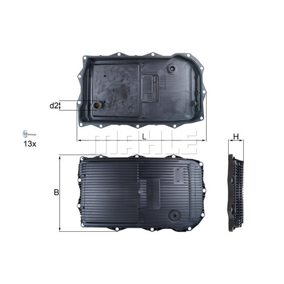 กรองเกียร์ออโต้ BMW SERIES 1 F20 2 F22 G42 3 F30 G20 4 F32 G22 5 F10 ...