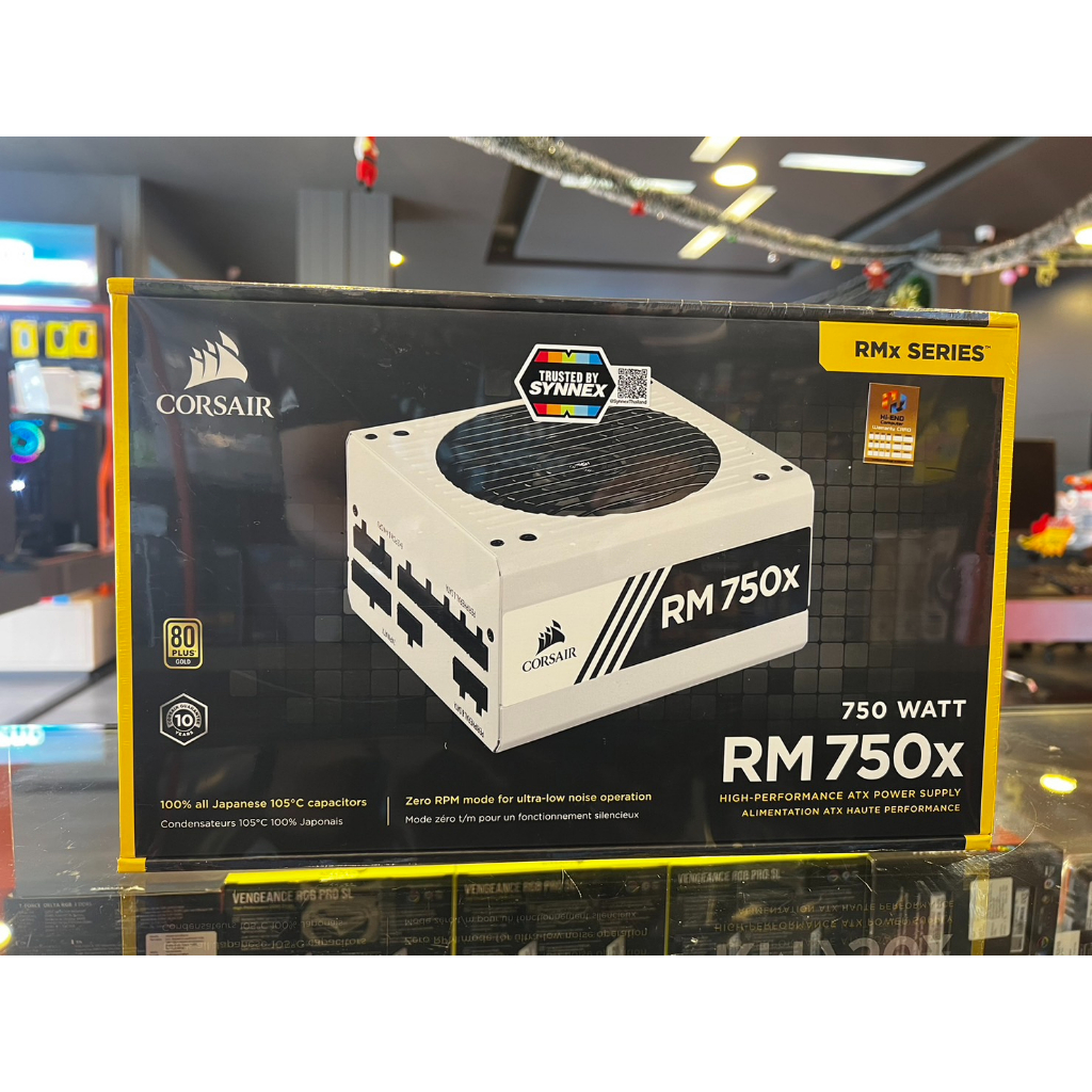 CORSAIR RM750X 750W 80 PLUS GOLD - WHITE EDITION | Shopee Thailand
