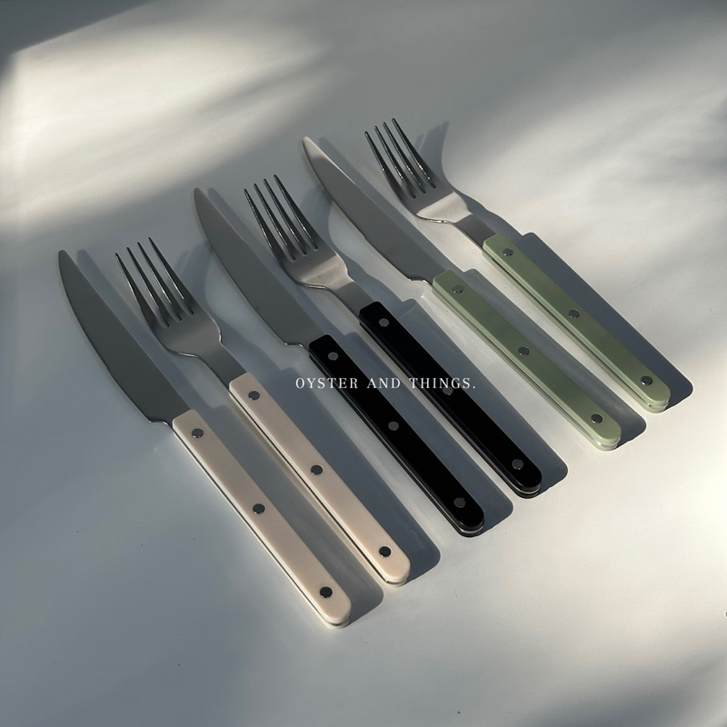 The simple Cutlery | เซตช้อนส้อมมีด (ขายแยกชิ้น) | Oyster and Things ...