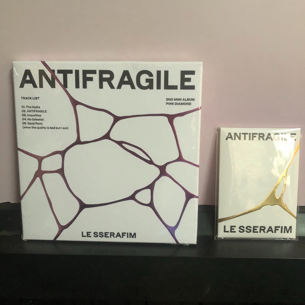 LE SSERAFIM 2nd mini album : Antifragile compact & weverse - อัลบั้ม ...