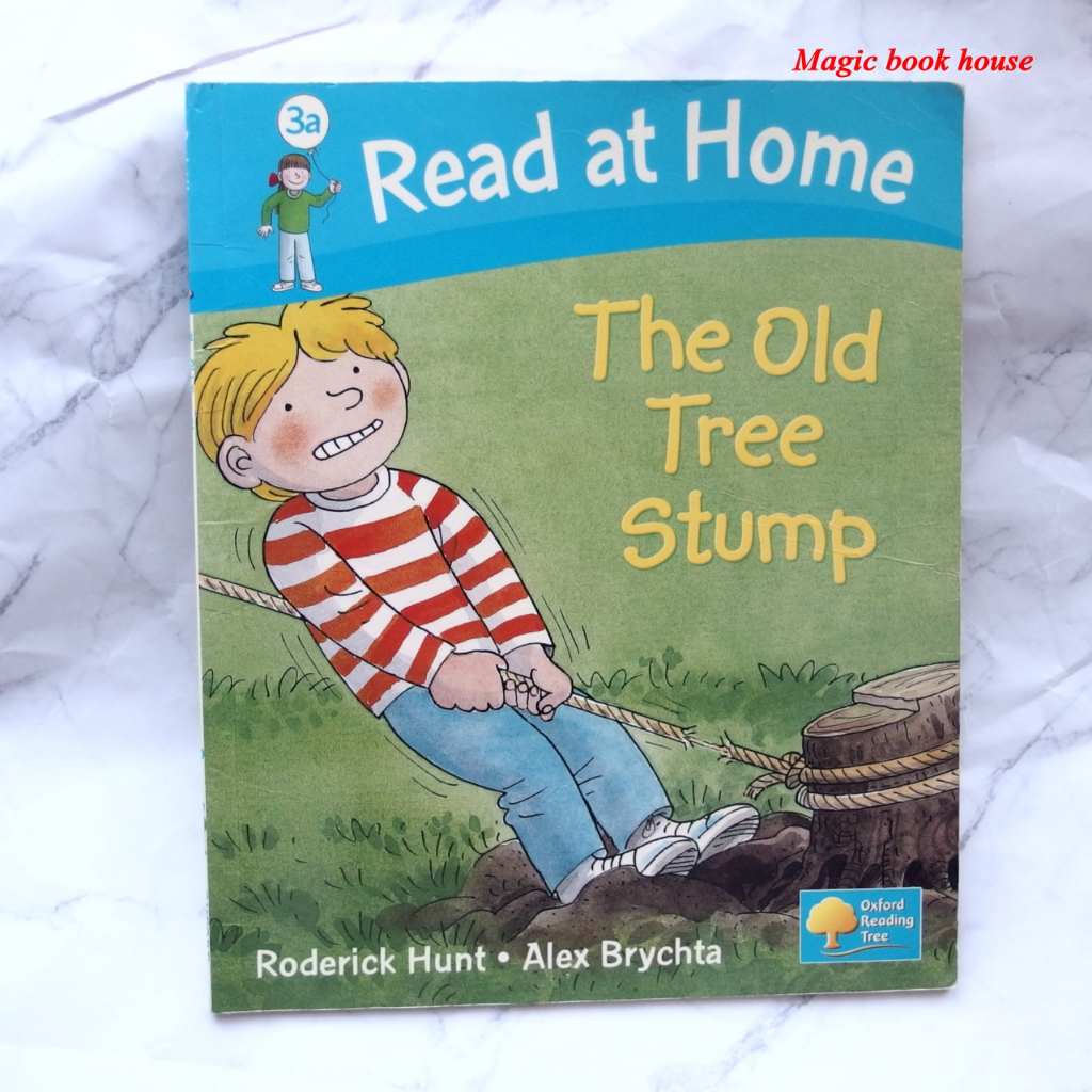 Read at Home; The Old Tree Stump : หนังสือหัดอ่านเด็ก ภาษาอังกฤษ (มือ ...
