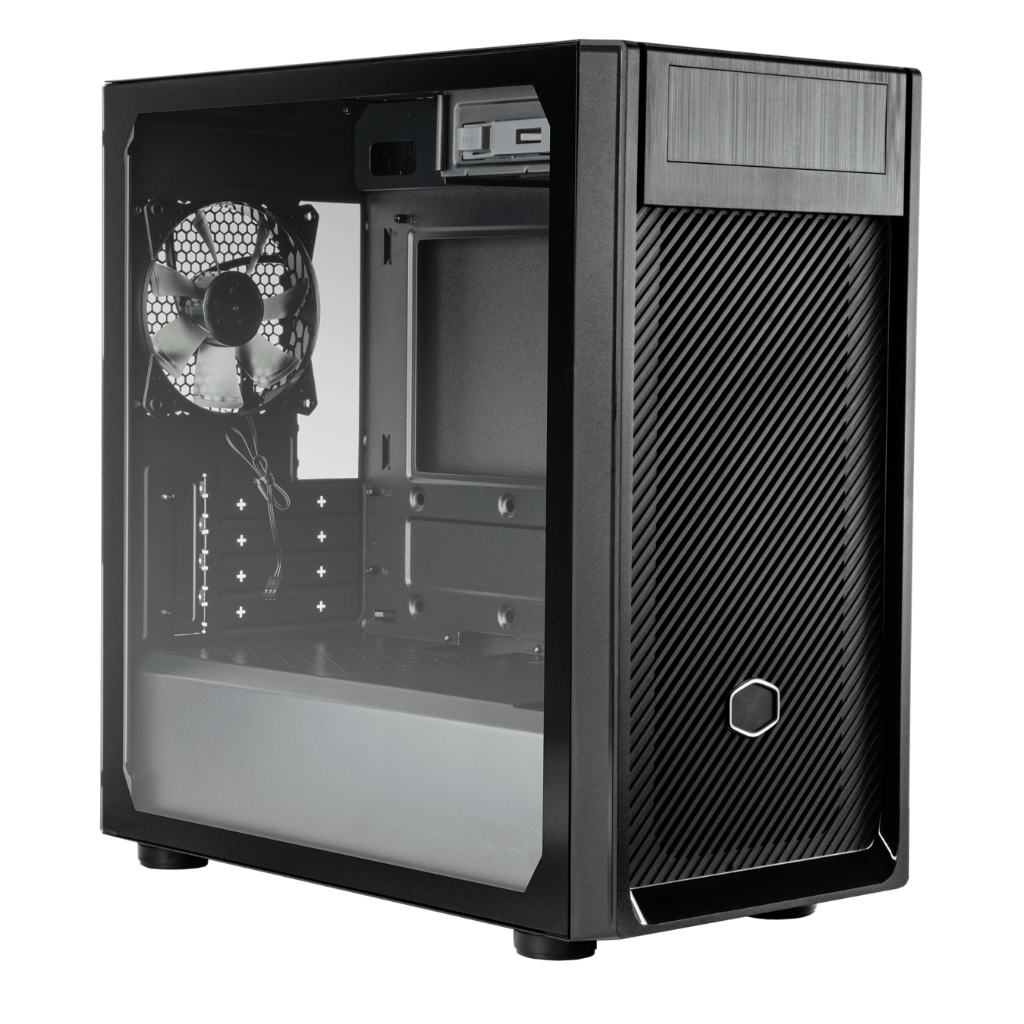 COOLER MASTER CM-E300-KG5N-S00 Elite 300 With ODDใส่DVDได้ TG/Steel MATX Casing E300-KG5N-S00 TG ...