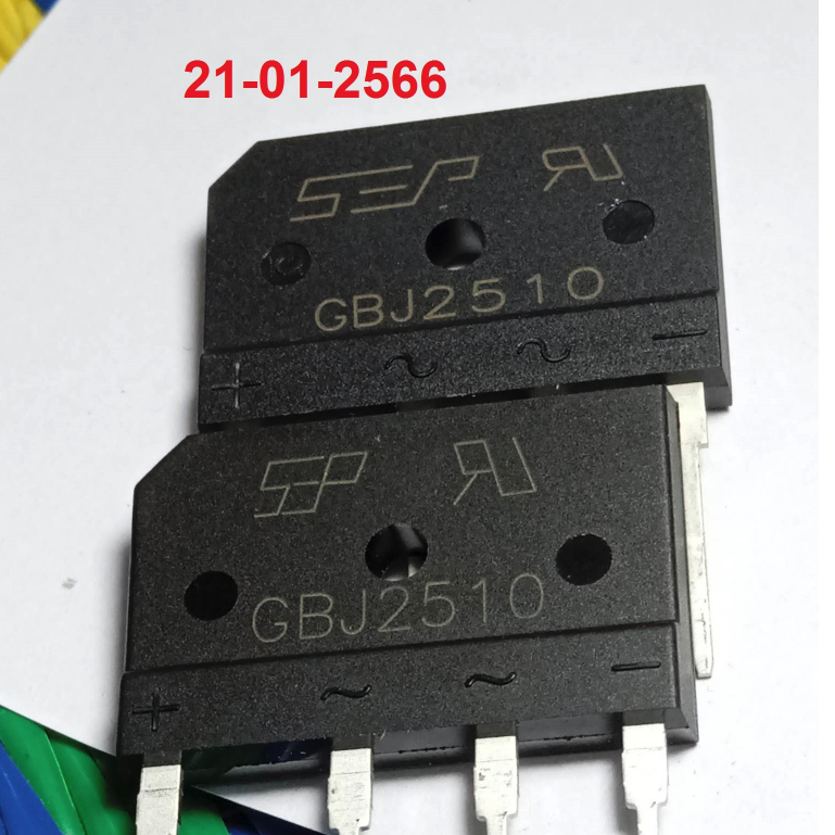 ของแท้ GBJ2510 25A 1000V KBJ1506 15A 600V Diode Bridge Rectifier ...