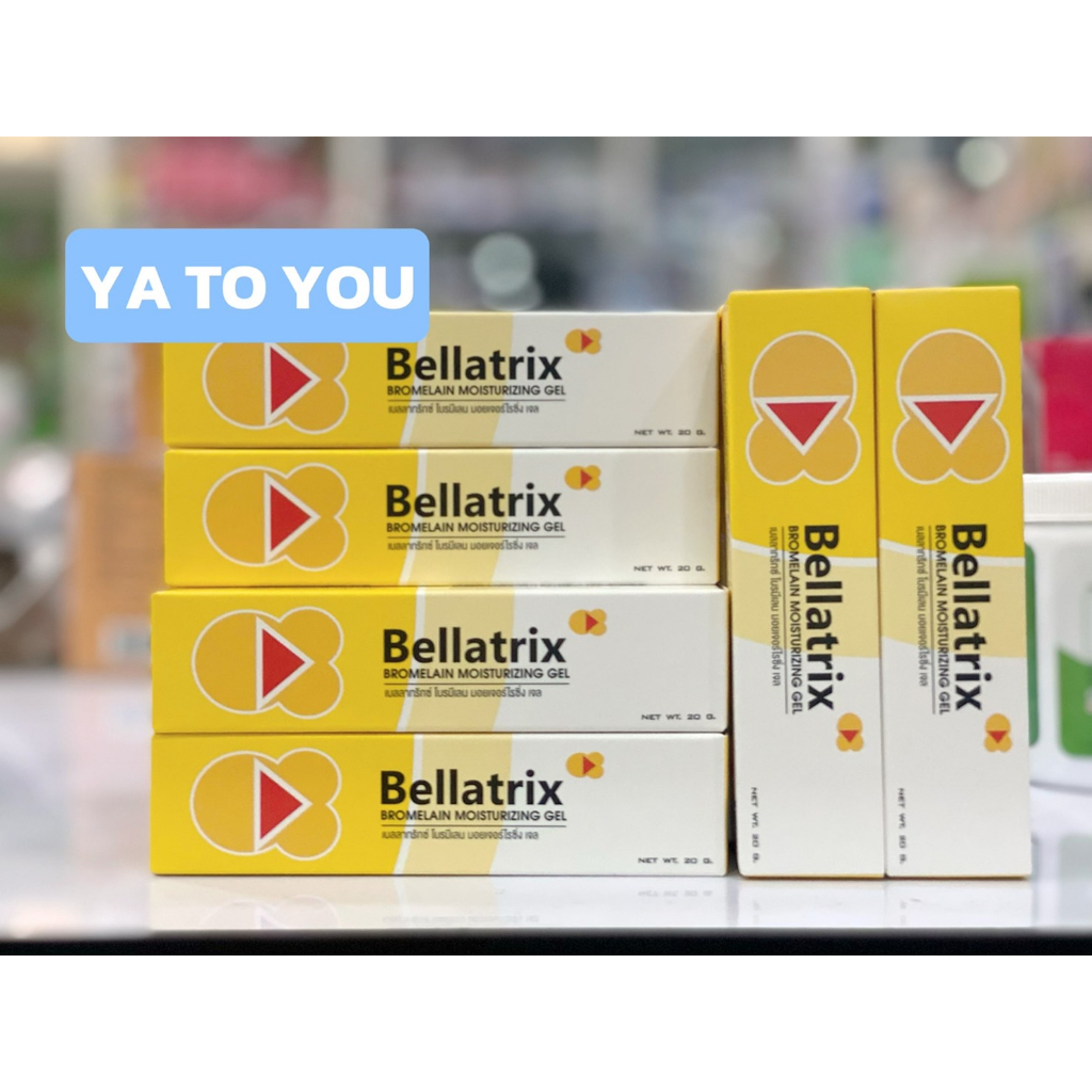 Bellatrix Bromelain moisturizing Gel 20 g เบลลาทริกซ์ มอยเจอร์ไรซิ่ง ลด ...