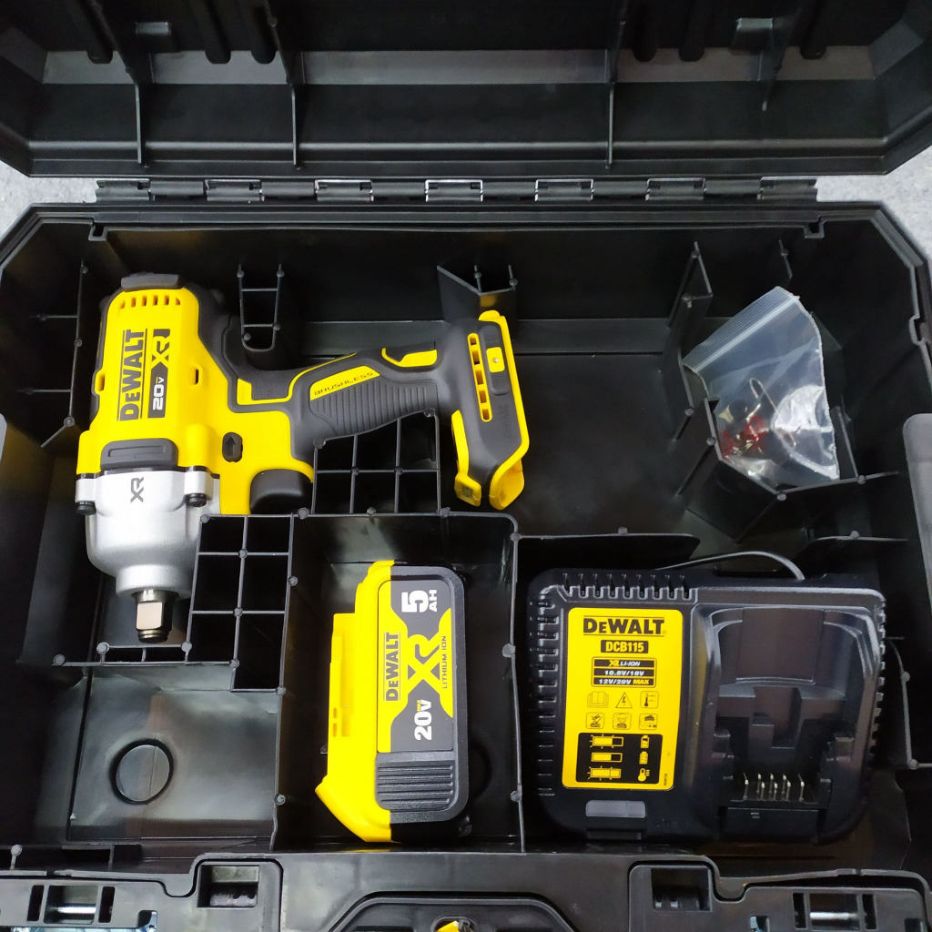 DEWALT DCF891P1T DCF891P1 DCF891 ชุดบล็อกกระแทกไร้สาย บล็อกไร้สาย บล็อก ...