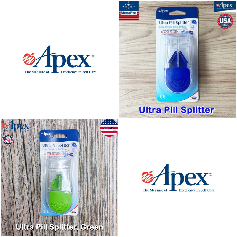 Apex® Ultra Pill Splitter อุปกรณ์ตัดแบ่งเม็ดยา ที่ตัดยา ตลับตัดยา ตัด ...
