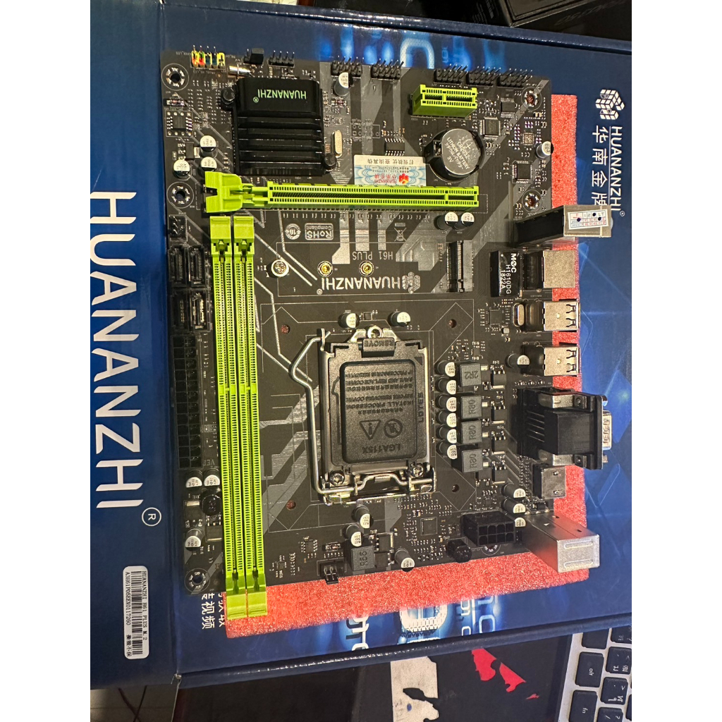 AFOX INTEL H61 Socket 1155 Mainboard (IH61-MA5) | Shopee Thailand