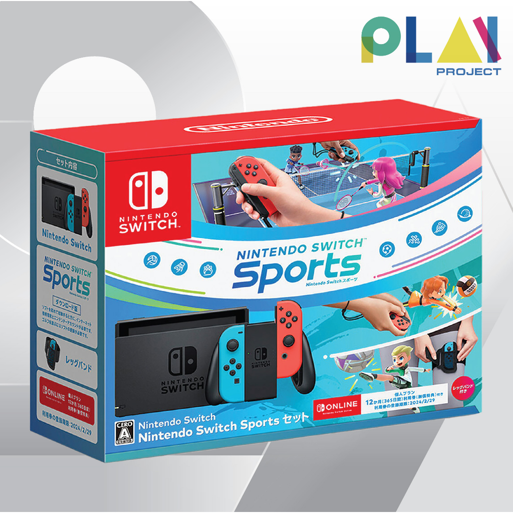 [ลดสูงสุด 1,000.- เก็บโค้ดในแชท] เครื่อง Nintendo Switch Sports Bundle ...