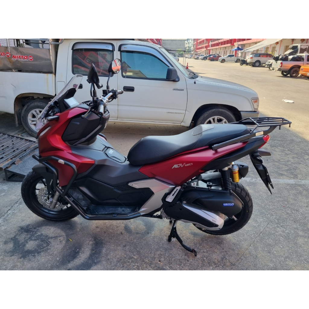 Rear Rack แร็คหลัง แร็คท้าย ตะแกรงท้าย ตะแกรงหลัง Honda ADV160 เหล็กหนา ...