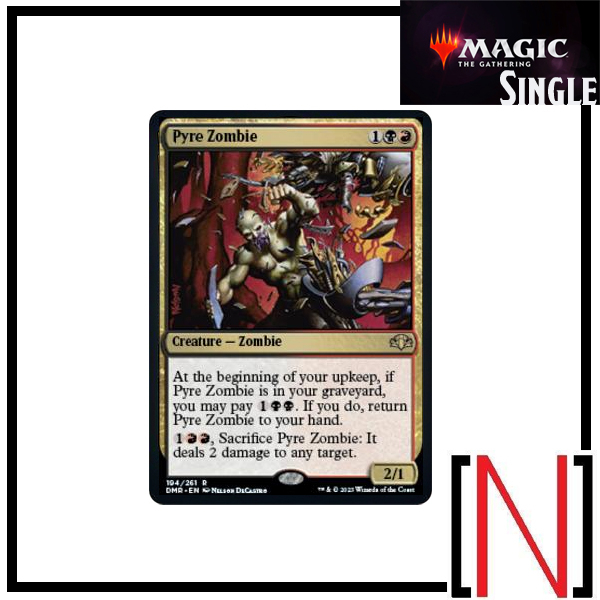 [MTG][Single][DMR] Pyre Zombie ระดับ Rare [ภาษาอังกฤษ] | Shopee Thailand